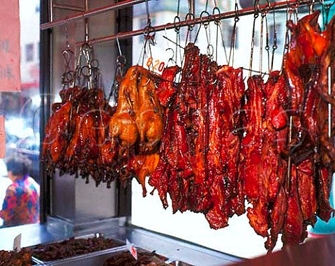 Cephas Picture Library - Asset Details 1066760- Peking Duck hanging in ...