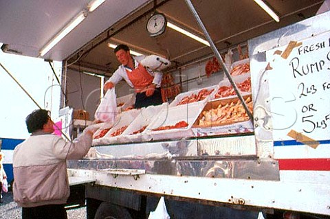 Cephas Picture Library - Asset Details 1096183- Mobile butcher in Pool ...