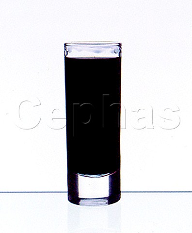Cephas Picture Library - Asset Details 1167098- Cocktail: Black Sambuca ...