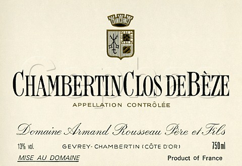 Cephas Picture Library - Asset Details 1205693- Wine label from bottle ...