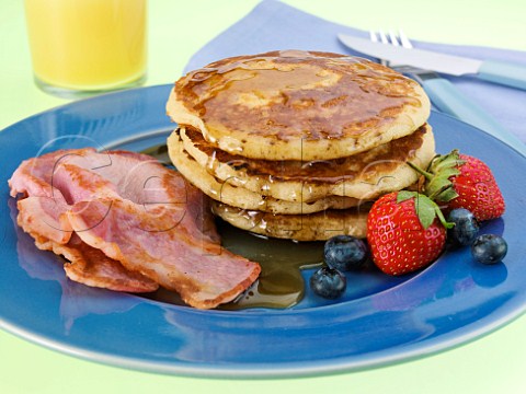 Cephas Picture Library - Asset Details 1209432- American pancakes with ...