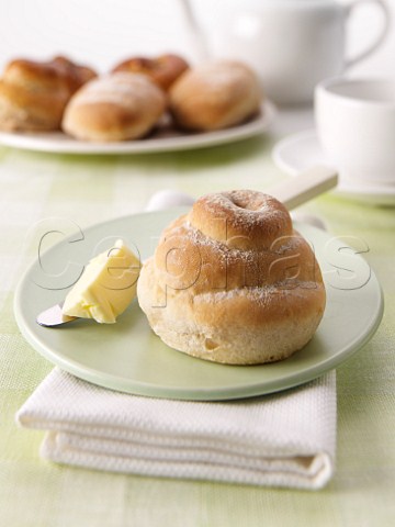Cephas Picture Library - Asset Details 1214620- Cottage roll and butter.