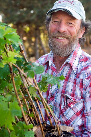 Cephas Picture Library - Asset Details 1227618- Cecil Zerba in vineyard ...